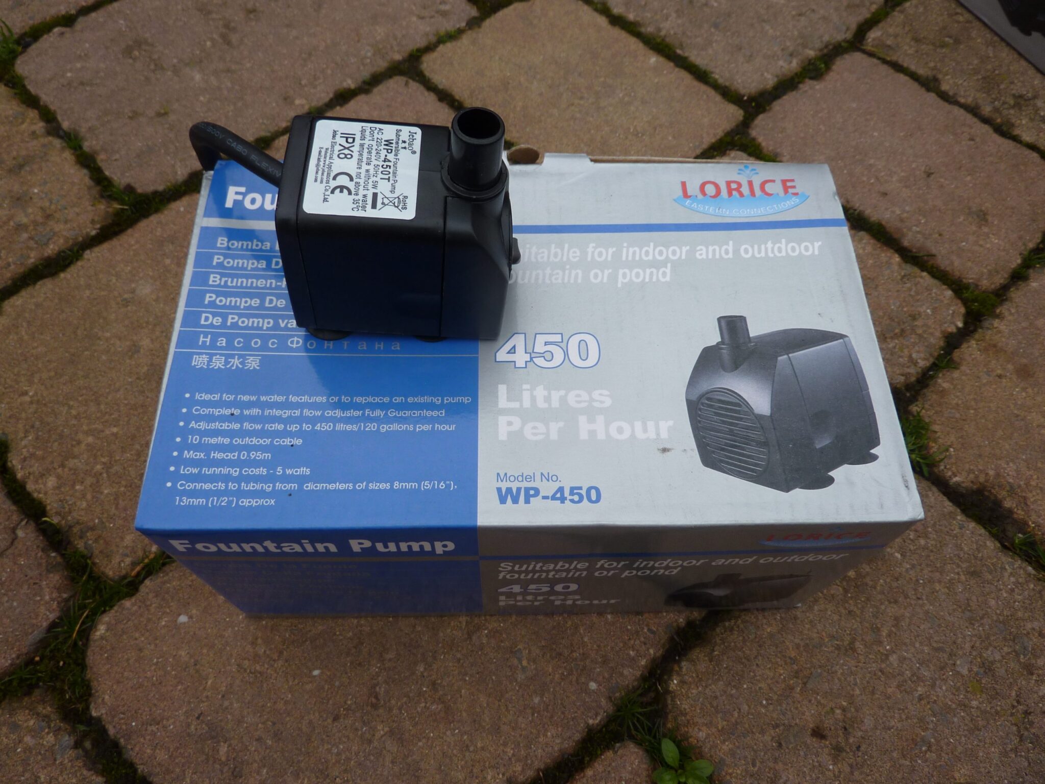 450 L/H Pump – Eastern Connections