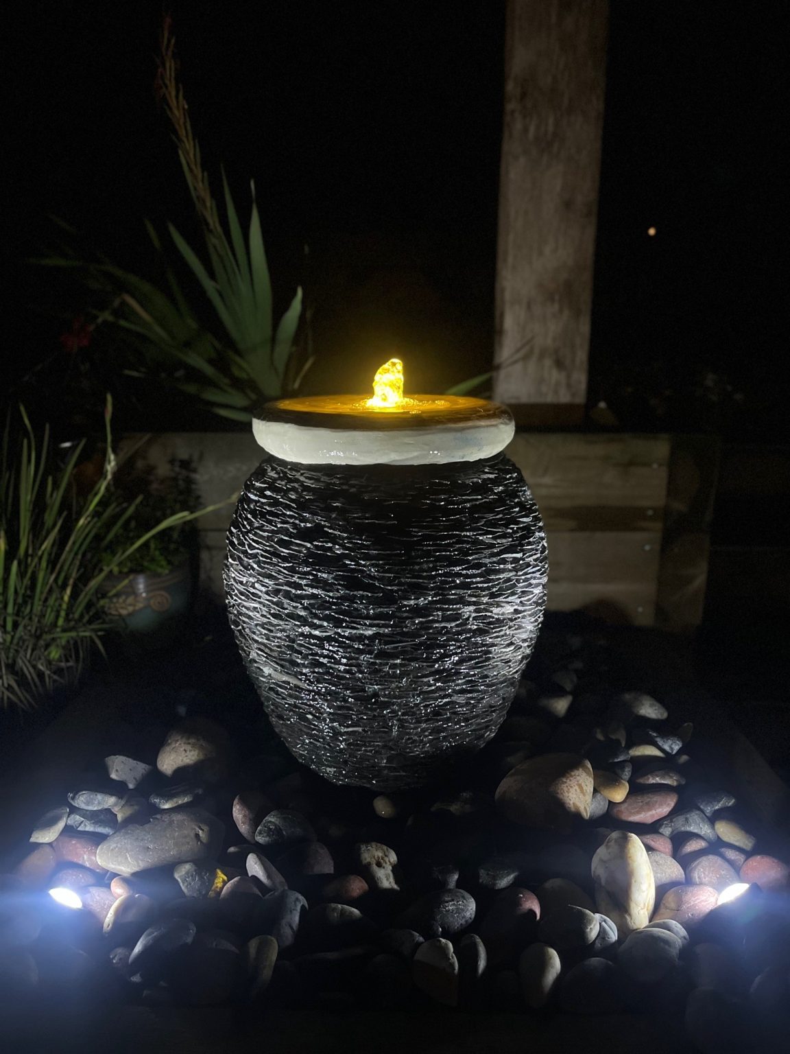 Slate Urn, dia45x55cm H, great price!! – Eastern Connections