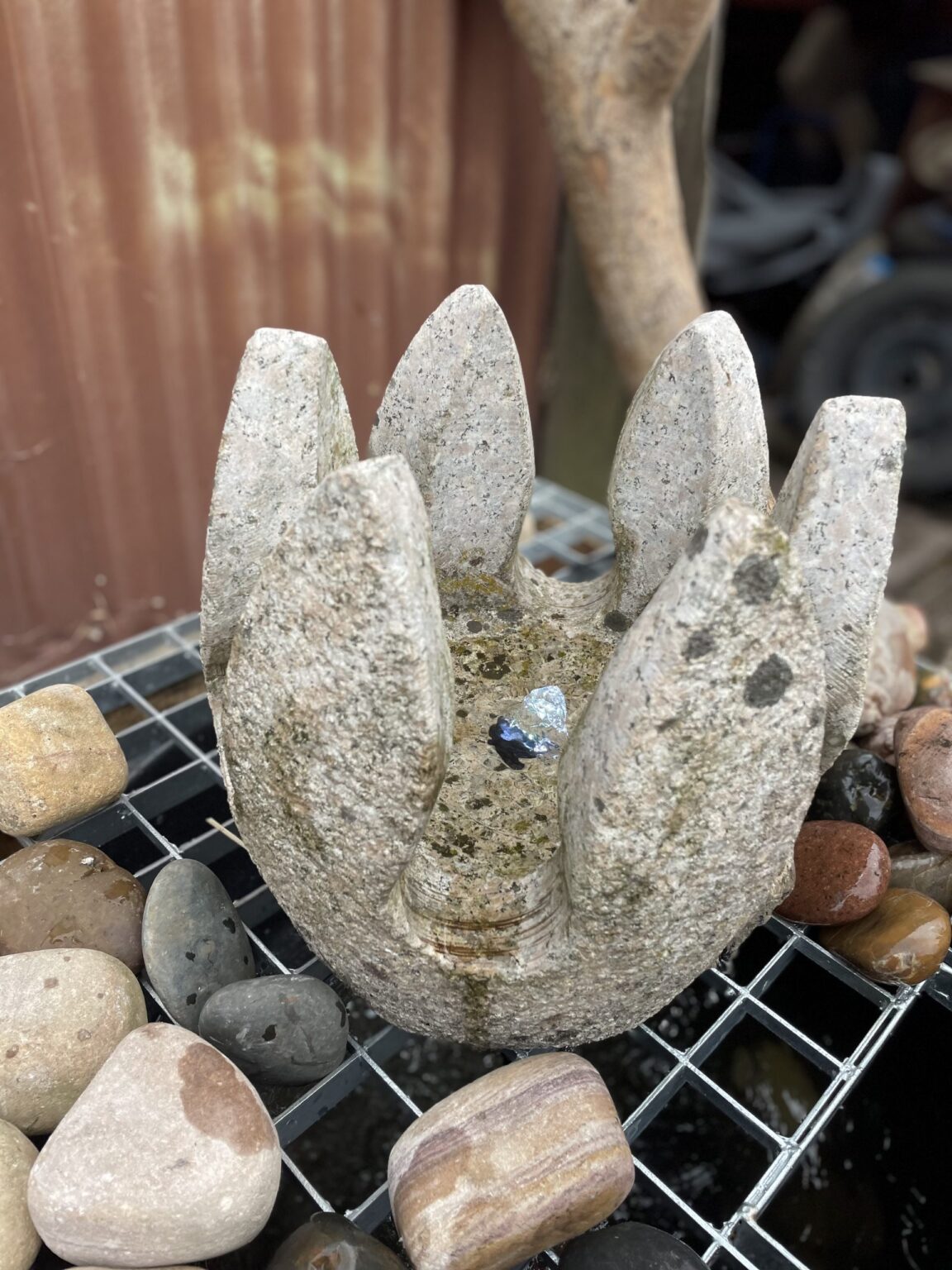 Granite Lotus Flower- Stone Only – Eastern Connections