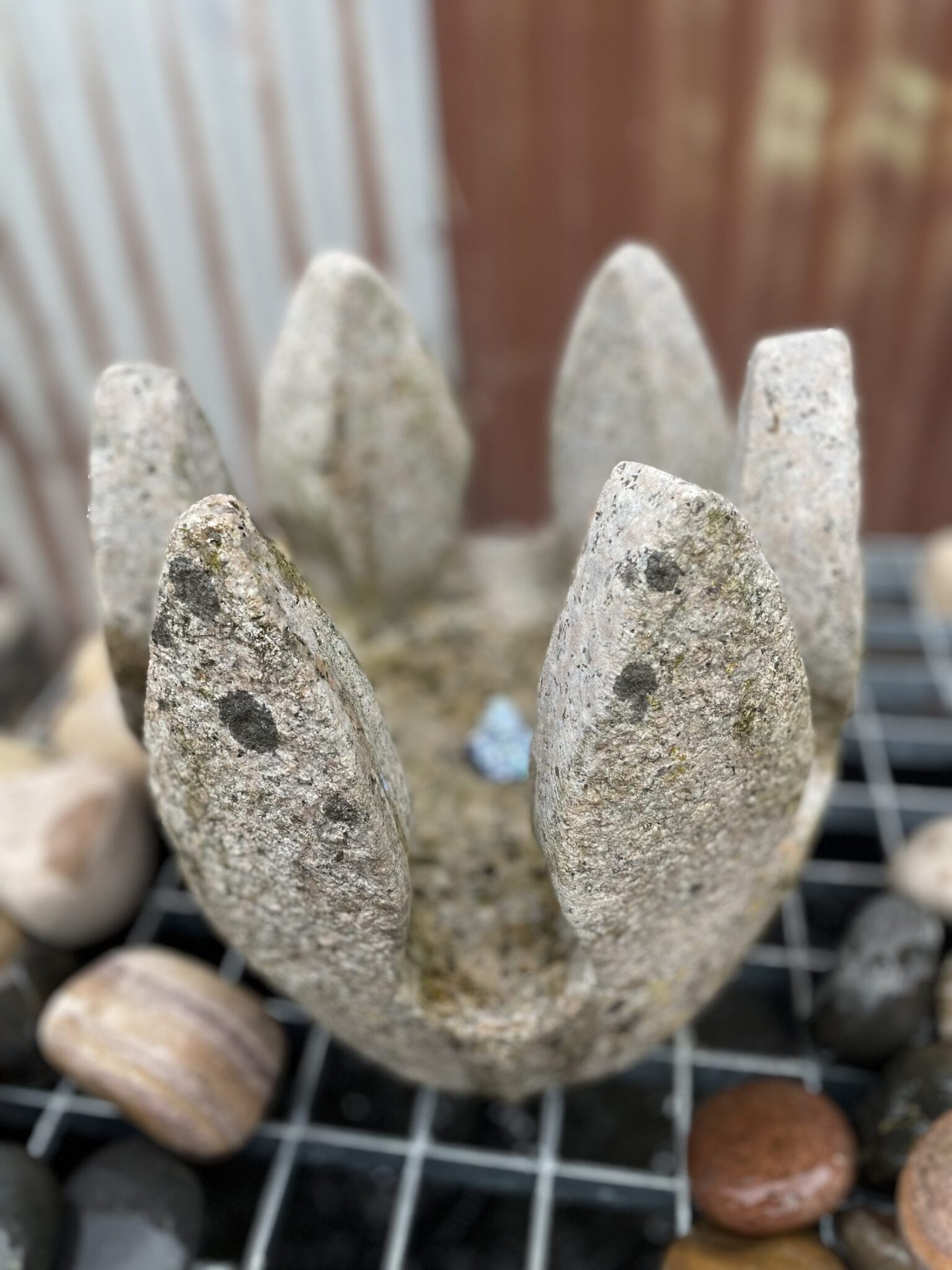 Granite Lotus Flower- Stone Only – Eastern Connections