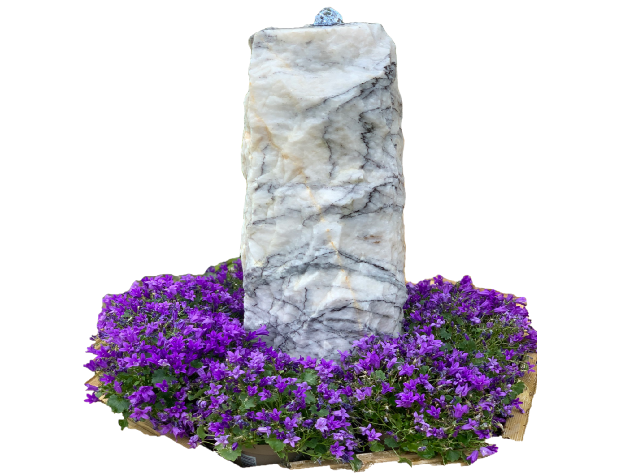 Purple Monolith 50cmH, chunky base – Eastern Connections