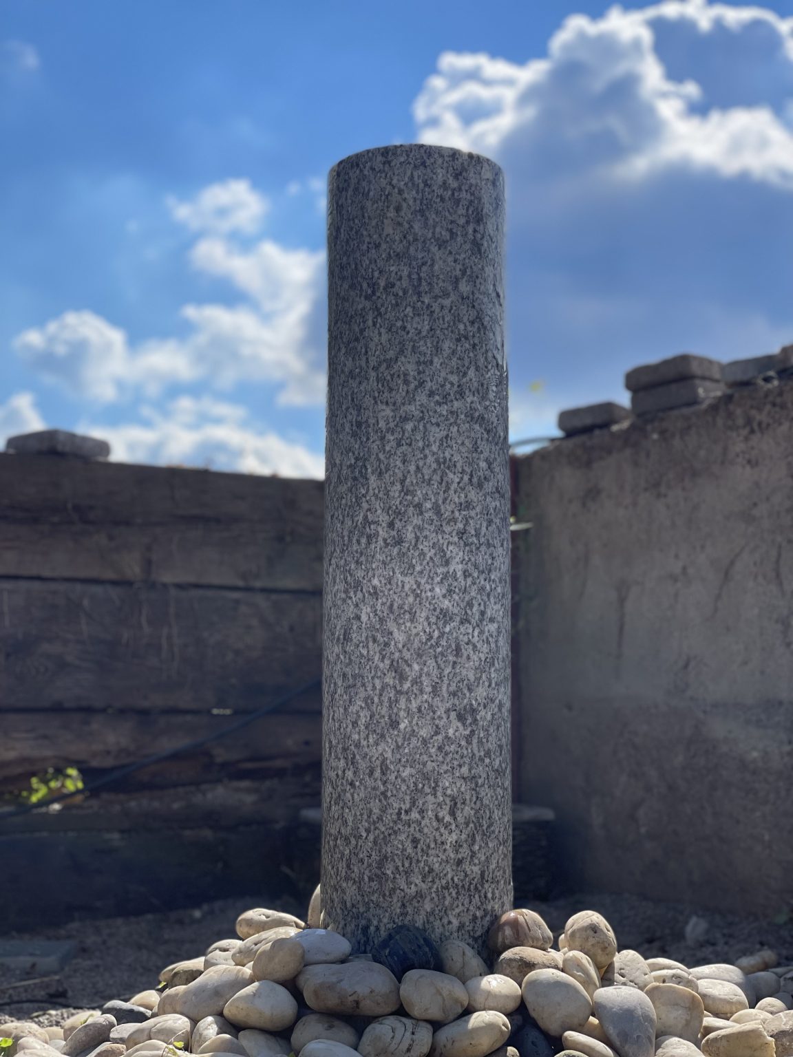 Granite Round Column dia20x 50cm high – Eastern Connections