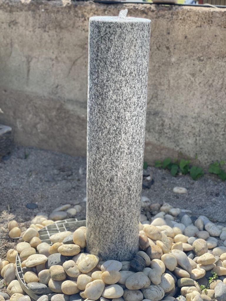 Granite Round Column dia20x 50cm high – Eastern Connections