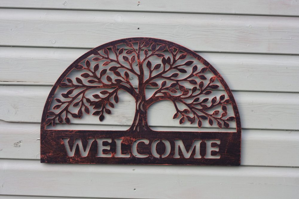 Welcome Sign copper – Eastern Connections