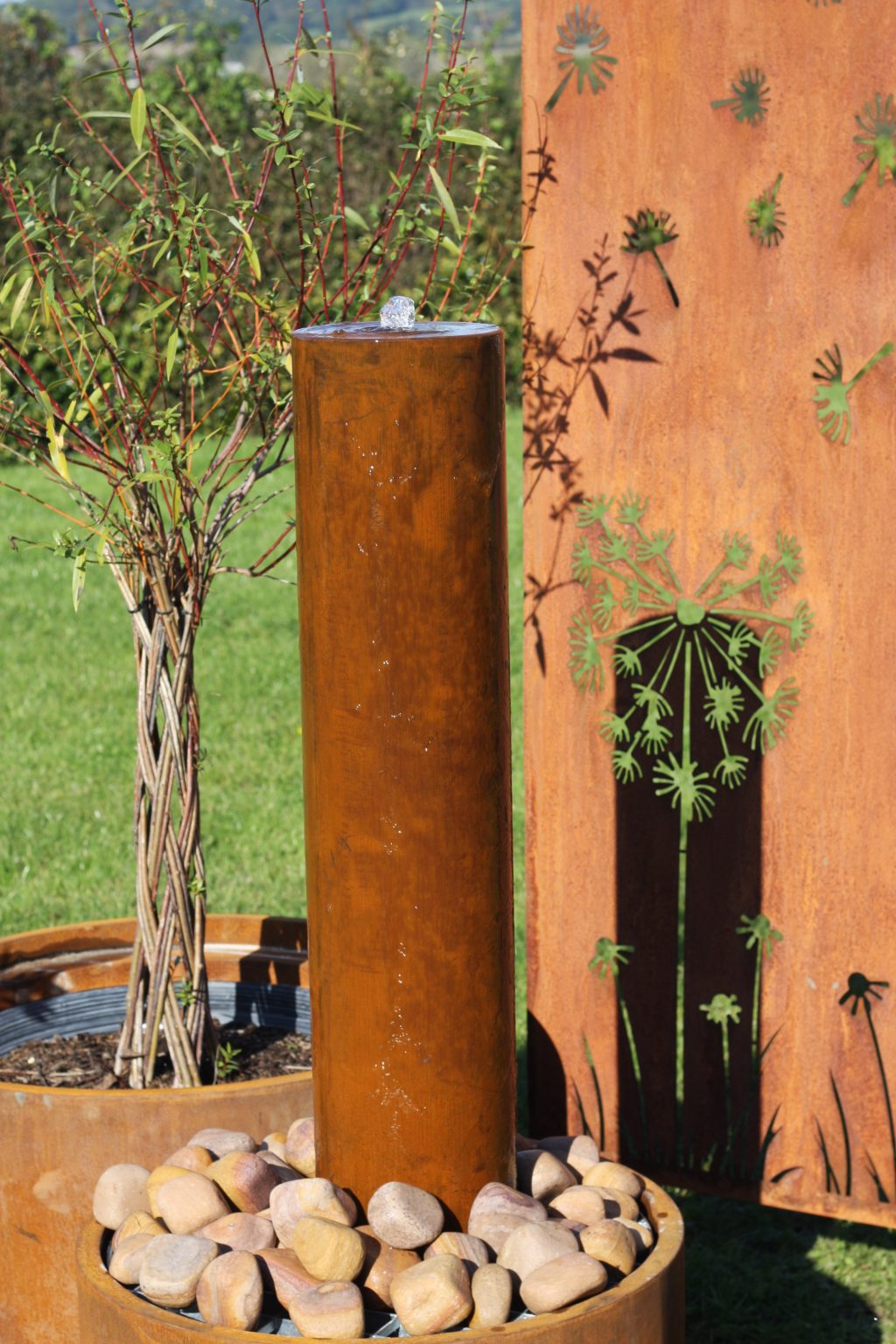 Corten Steel Columns – Eastern Connections