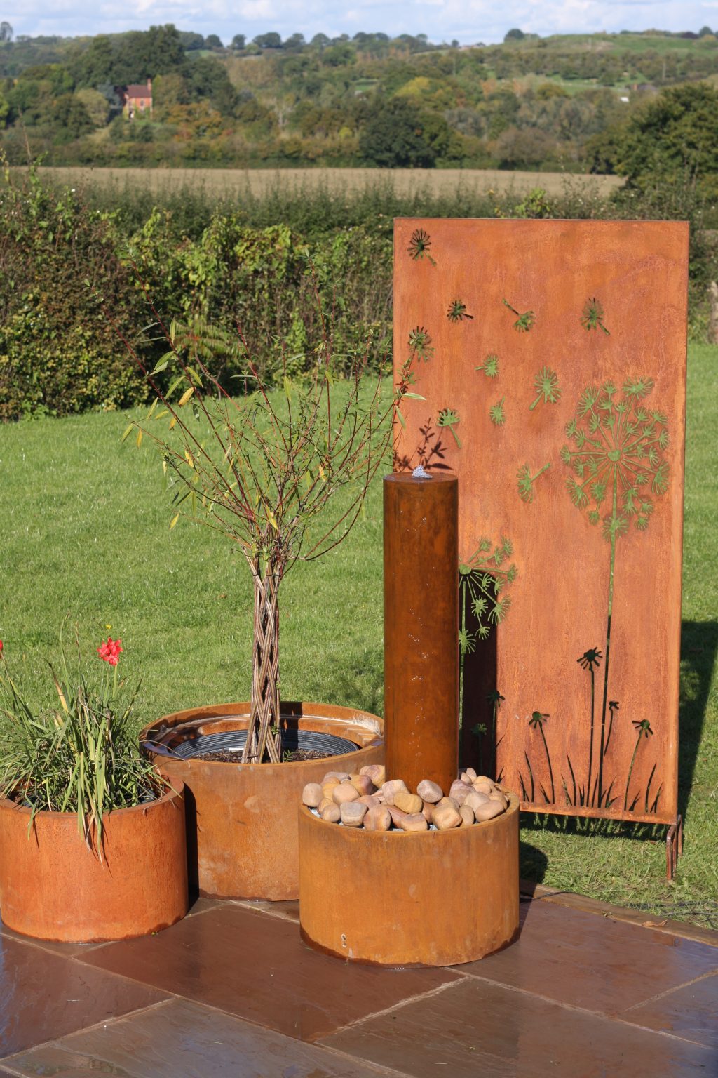 Corten Steel Columns – Eastern Connections
