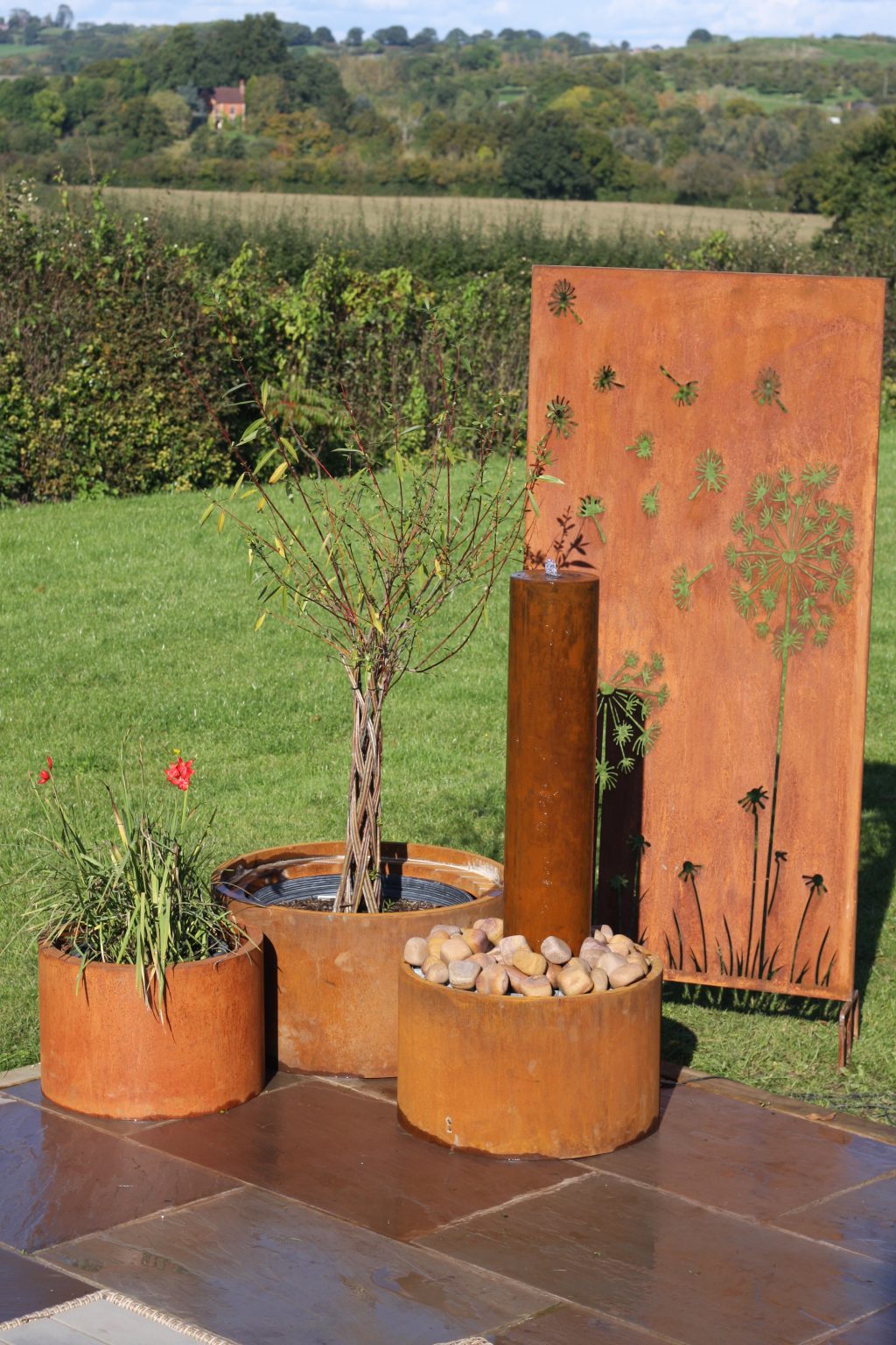 Corten Steel Columns – Eastern Connections